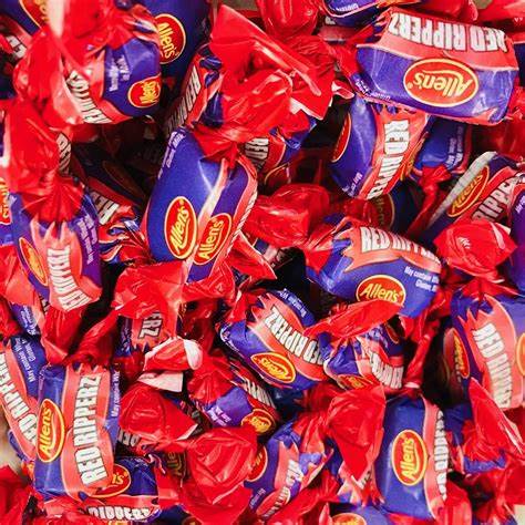 Allen's Red Ripperz 250g Australia | Tara's Candy Bar | Online Lolly ...
