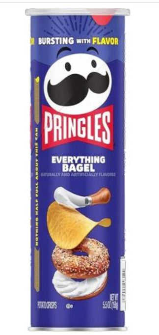 Pringles Everything Bagel 158g Australia | Tara's Candy Bar | Online ...