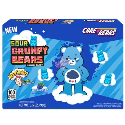 Warheads Sour Grumpy Bears Theatre Box Australia | Tara's Candy Bar ...